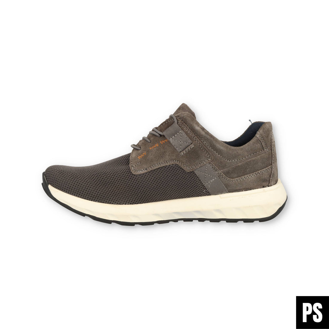 Josef Seibel Cameron 04 Asphalt Velour Kombi Herren Sneaker – Perfect-Shoes